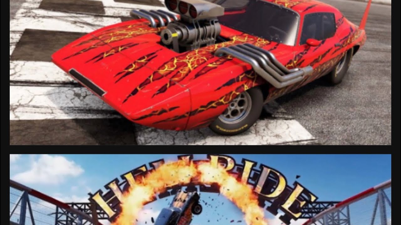 Surviving Hell Ride With Drag Slayer - Wreckfest - YouTube