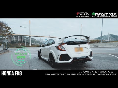 Honda Civic Type-r (fk8 - 10th Gen) Armytrix Exhaust Aftermarket Mods ...
