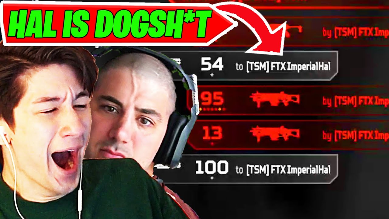 Aceu & Nickmercs Mad After TSM ImperialHal's Squad Wipes Them - YouTube