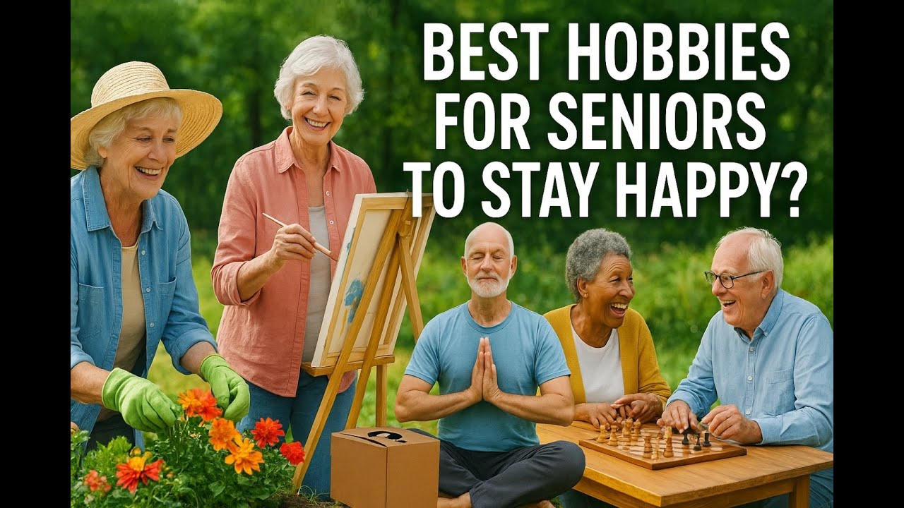 Top 10 Best Hobbies for Seniors to Stay Active & Happy - YouTube