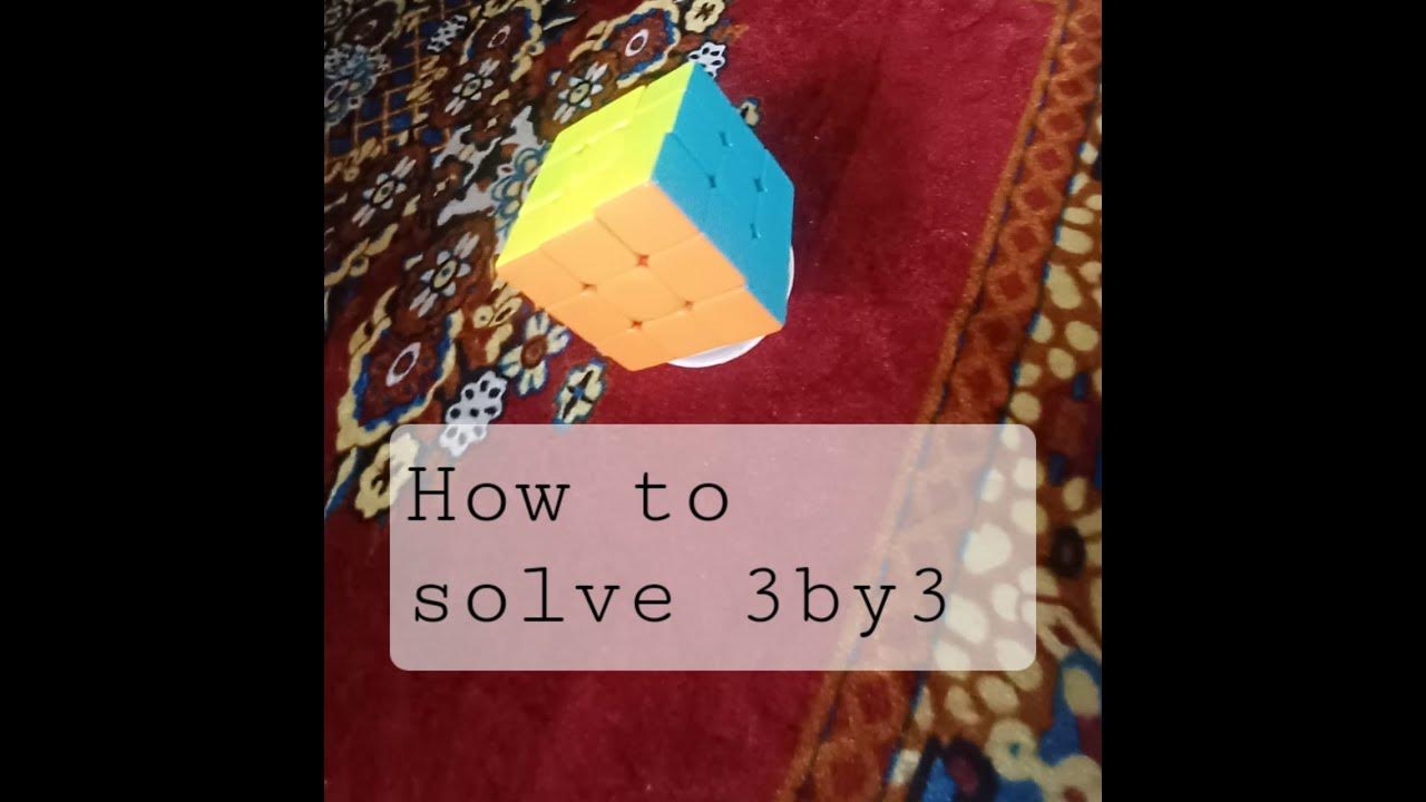 how-to-solve-3-by-3-youtube