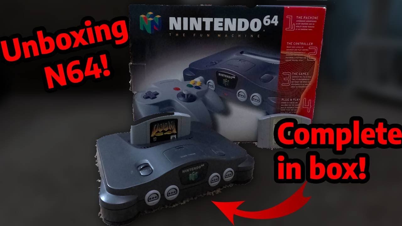 Unboxing the Original N64 in 2025! - YouTube