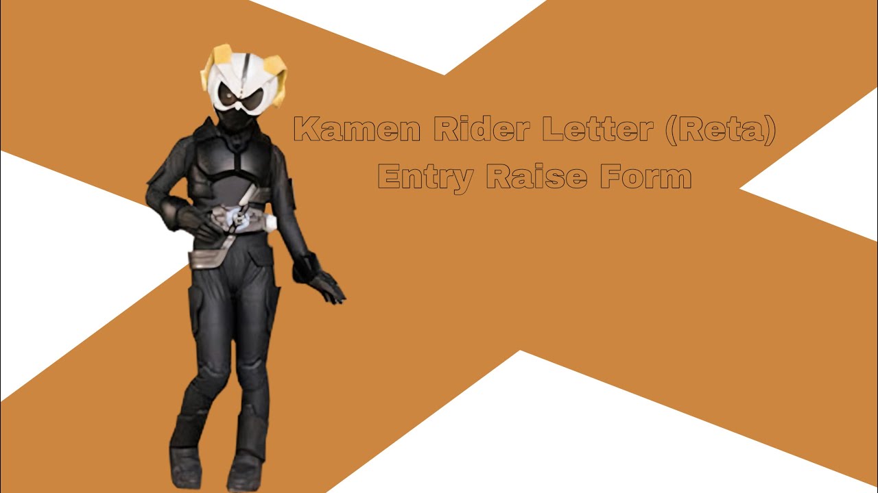 Kamen Rider Letter (Reta) Entry Raise Form Henshin Sound - YouTube