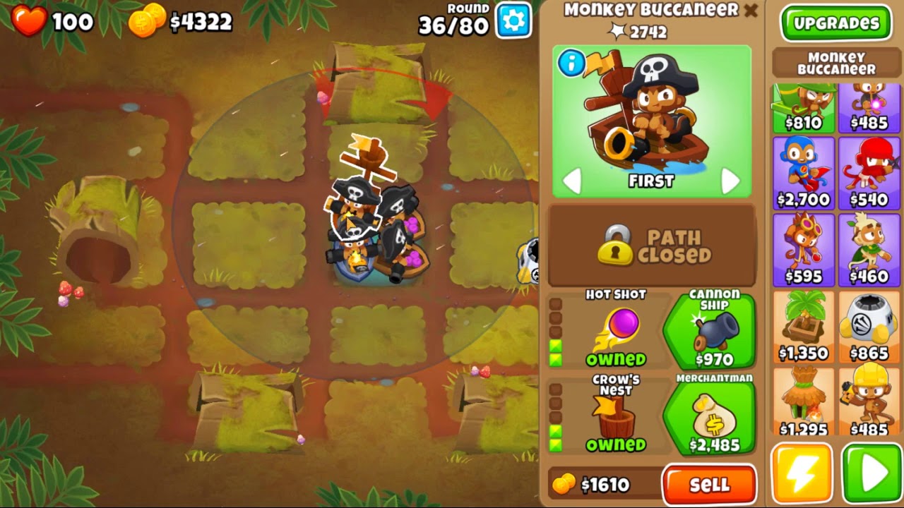 BTD6 Bloons Tower Defense 6 Logs Hard Rounds 3-80 No Lives Lost ...