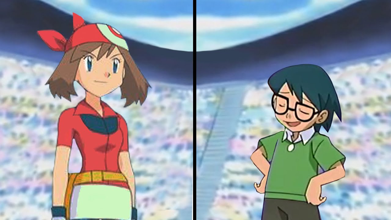 Pokemon Characters Battle: May Vs Max (Pokemon Sibling Hoenn League ...