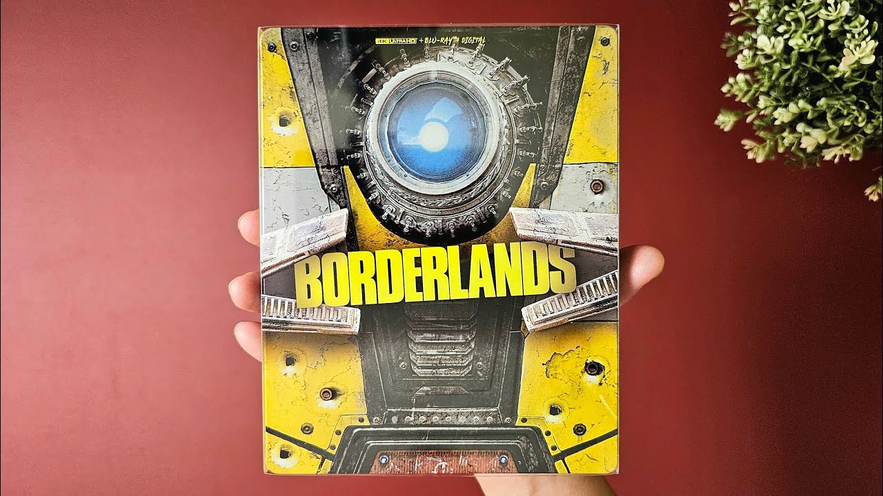 BORDERLANDS (STEELBOOK) Unboxing | Disc Menu Reveal - YouTube