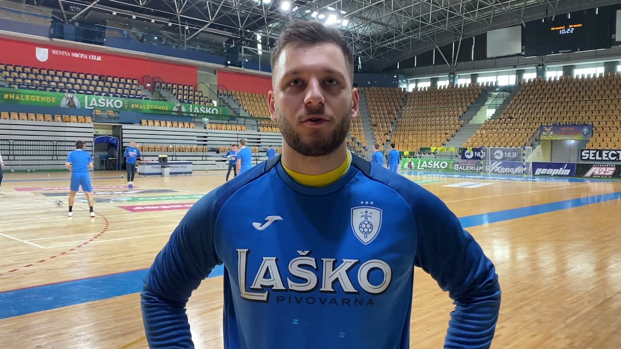 Aleks Vlah pred tekmo proti RK Slovenj Gradec - YouTube