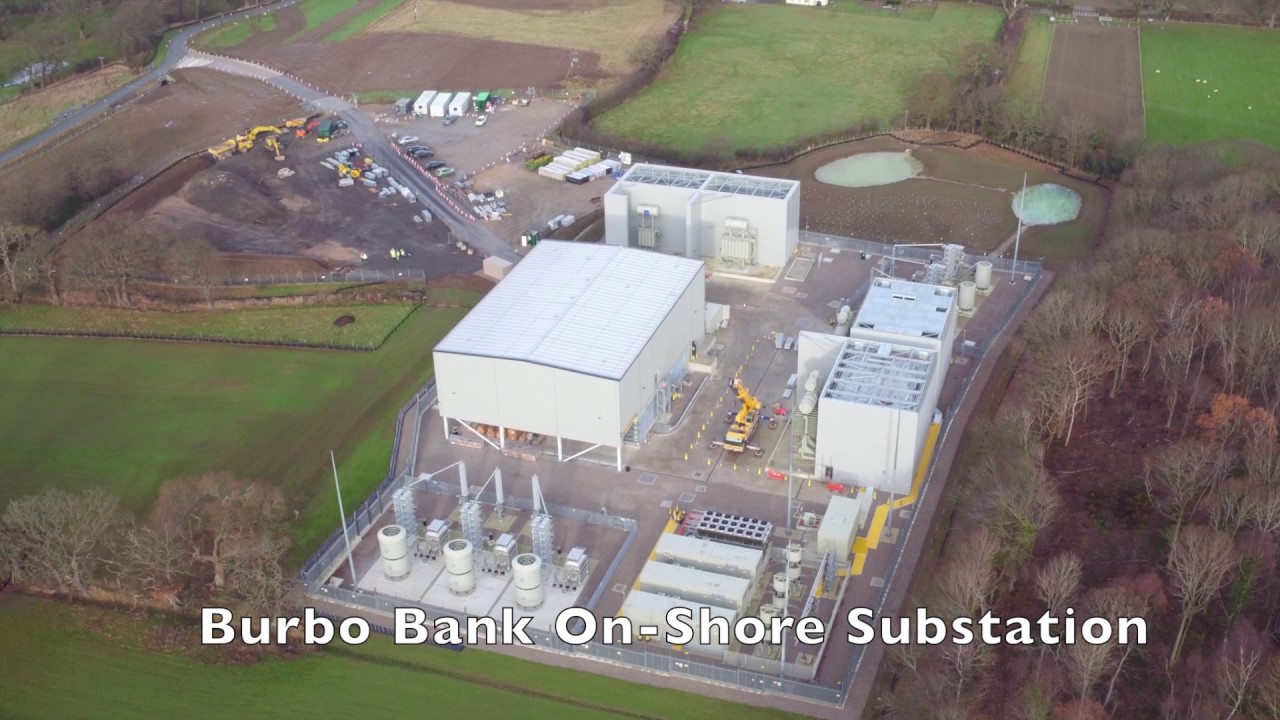 Brenig Construction - Burbo Bank Onshore Substation - YouTube