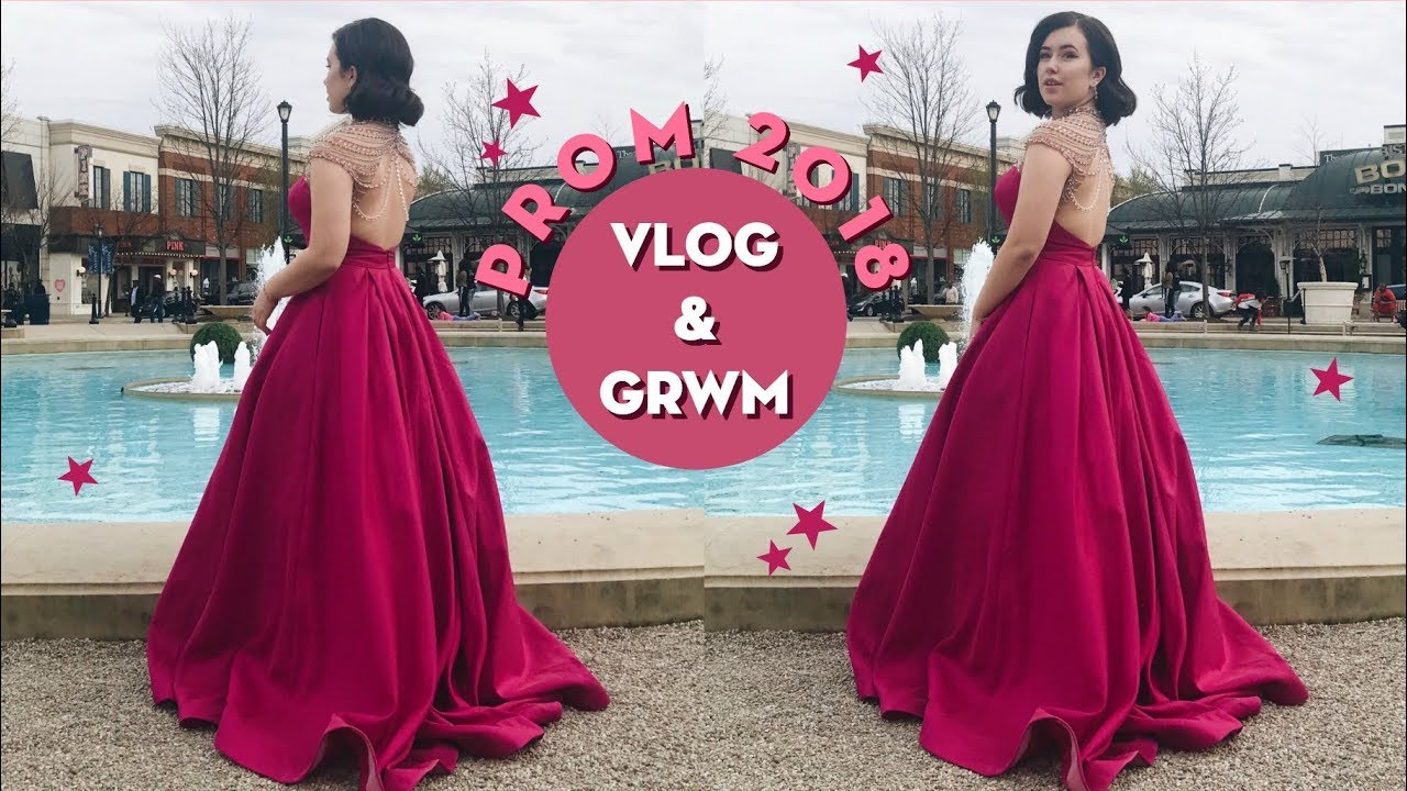 PROM 2018 VLOG & GRWM - YouTube