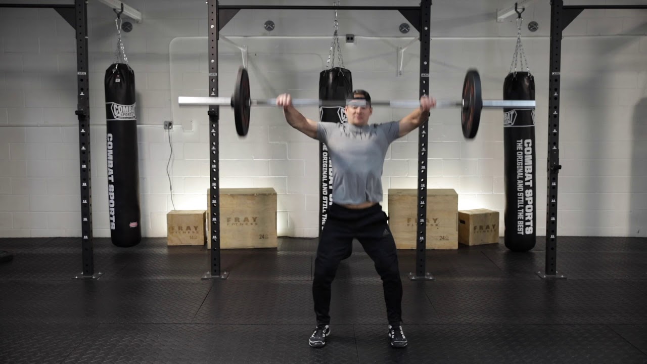 Barbell Hang Power Snatch - YouTube