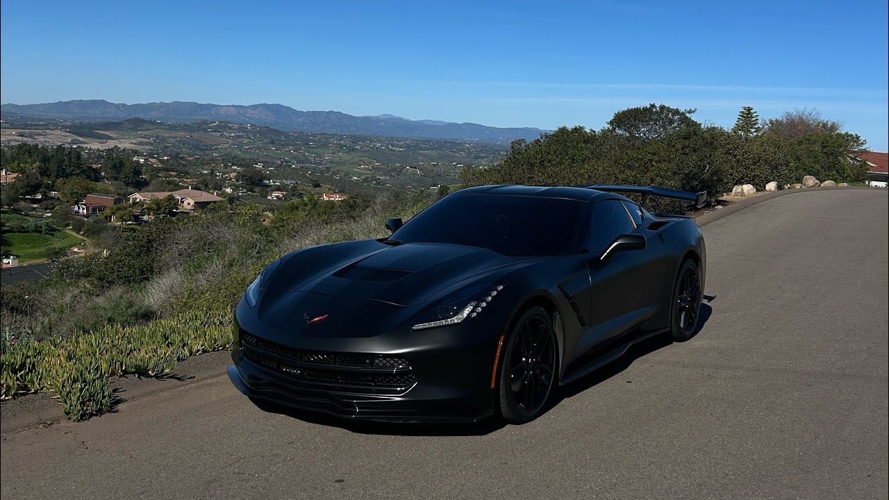 I MURDERED OUT MY C7 CORVETTE !!!(+1000AURA) - YouTube