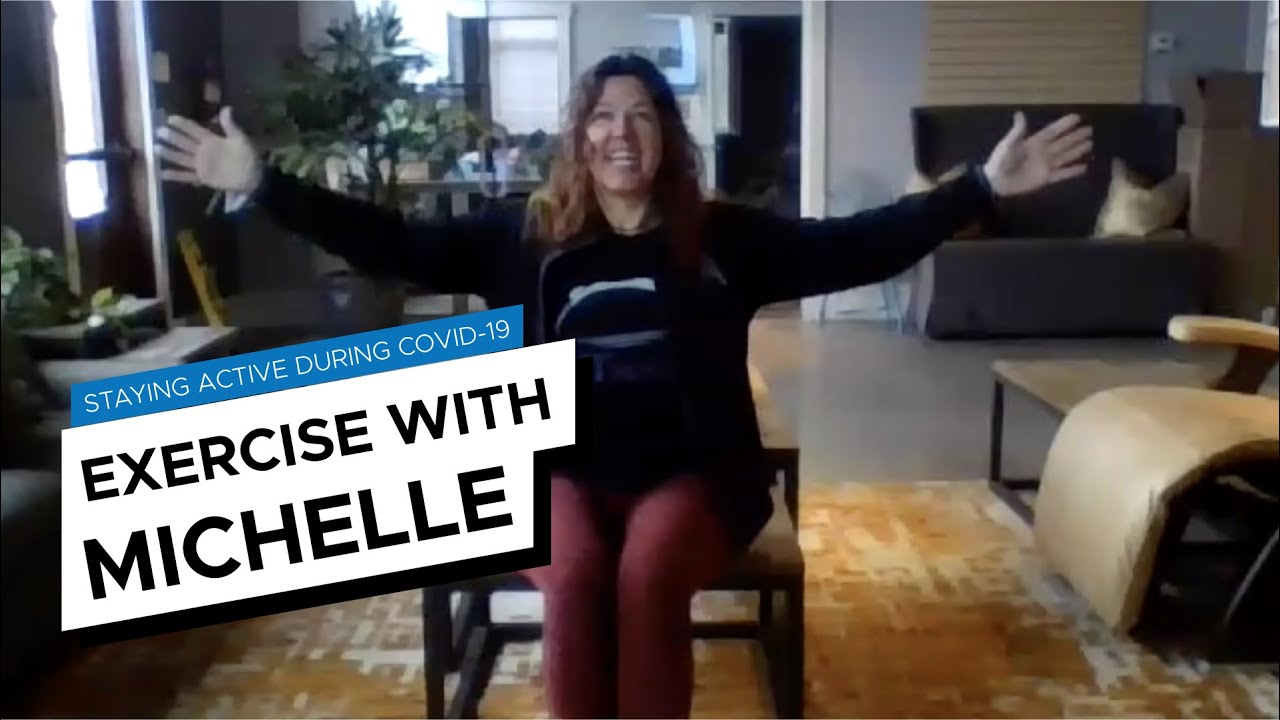 STAYING ACTIVE - Exercise & Deep Breathing with Michelle - YouTube