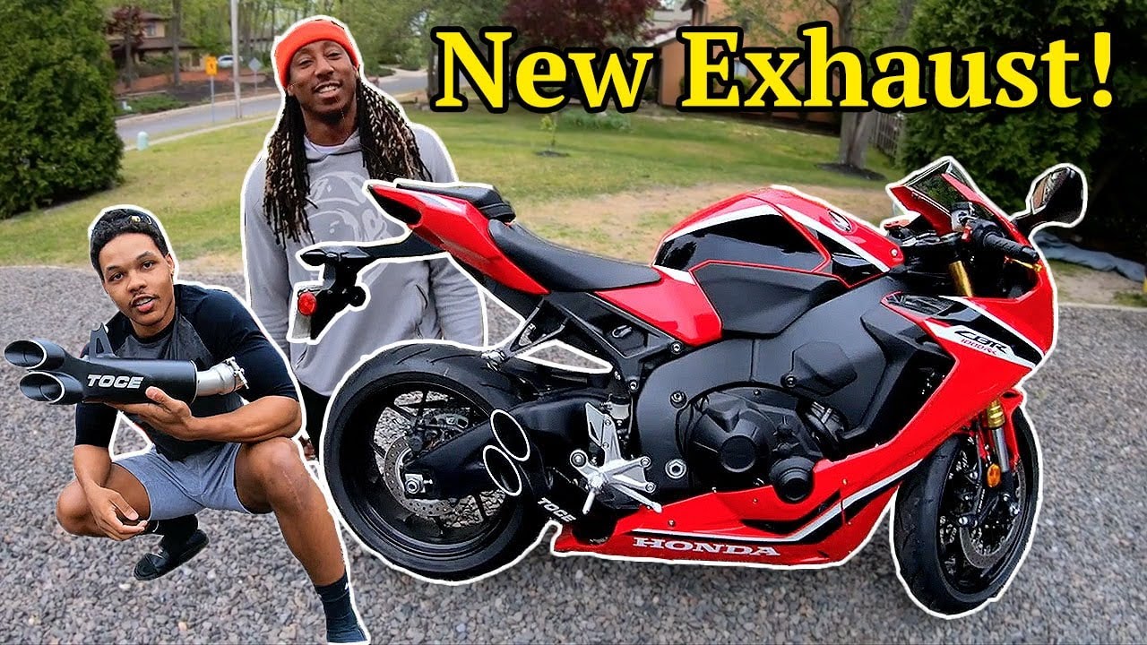 How to Install Toce Exhaust on 2018 CBR 1000RR Ft. KG | The Best Sound ...