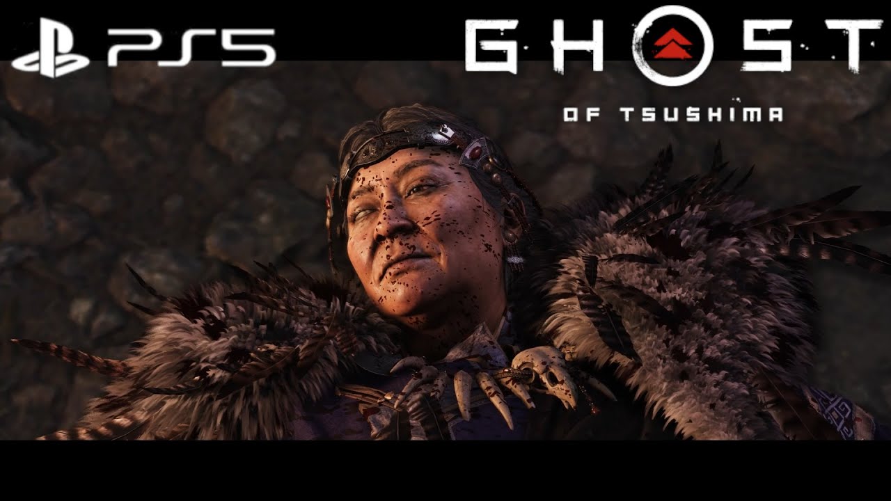 Ghost of Tsushima: Iki Island - Final Boss Fight (The Eagle) 1080p PS5 ...