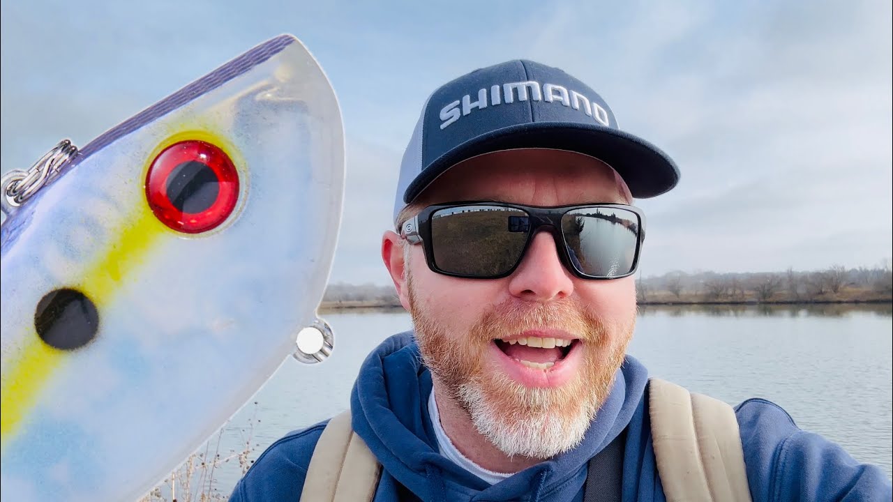 Winter Success With The Red Eye Shad - YouTube