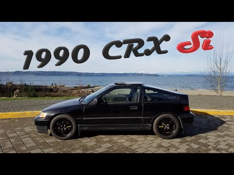 1990 Honda CRX Si - 9 Years of Ownership - SiR Tribute Build - B16A2 ...