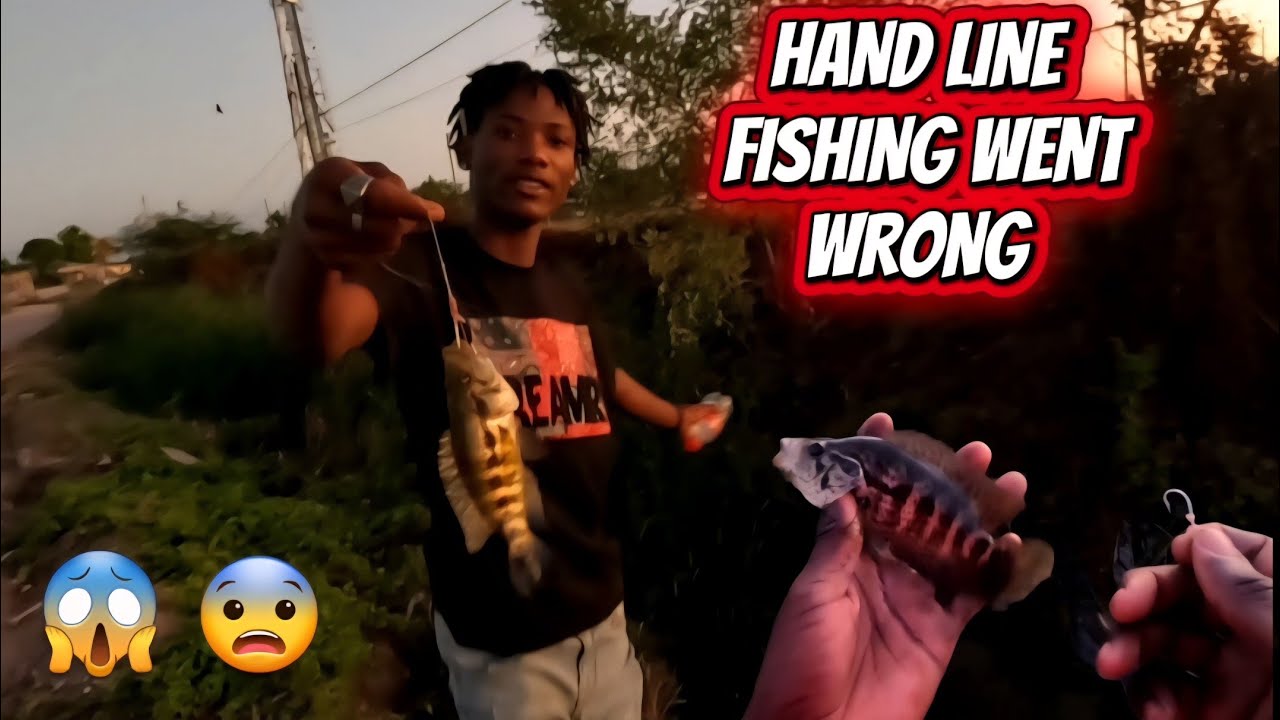 WORST FAILED AT HANDLINE FISHING..WE LOST EVERYTHING 🤦🏿‍♂️😅@Keeran ...