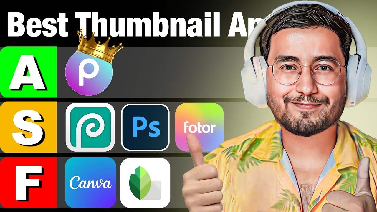 I Made the SAME Thumbnail in Every App – Which One Wins? - YouTube
