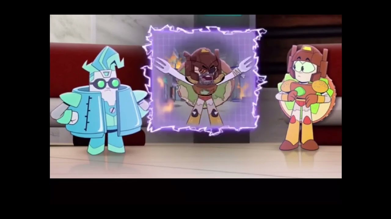 Transformers BotBots, but its only future Burgertron - YouTube