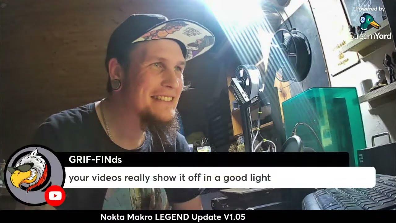 Nokta Makro LEGEND Problem? NEW UPDATE V1.05 INFO - YouTube