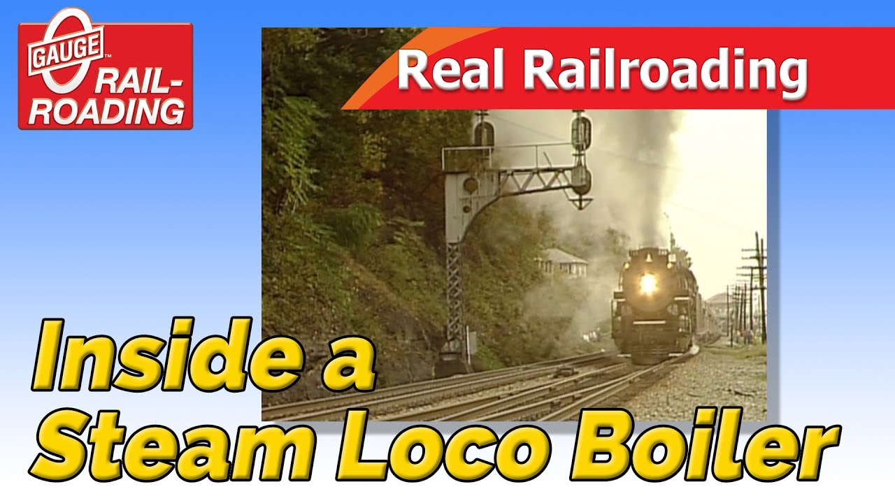 Real Railroading: Inside a Steam Loco Boiler - YouTube