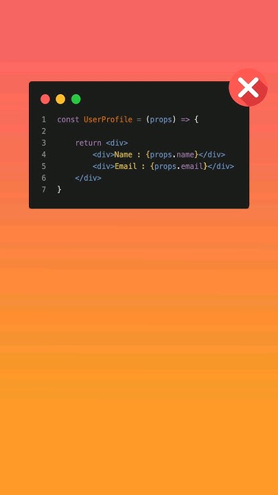 ReactJS tips #shorts - YouTube