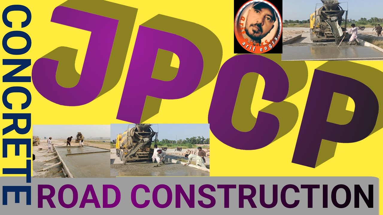 How to Concrete Road Construction Rigid Pavement | Joint plain Concrete ...