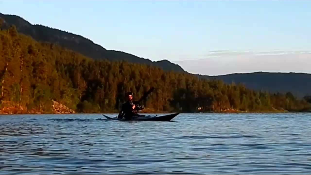 Why an eskimo roll is a deep high brace - YouTube