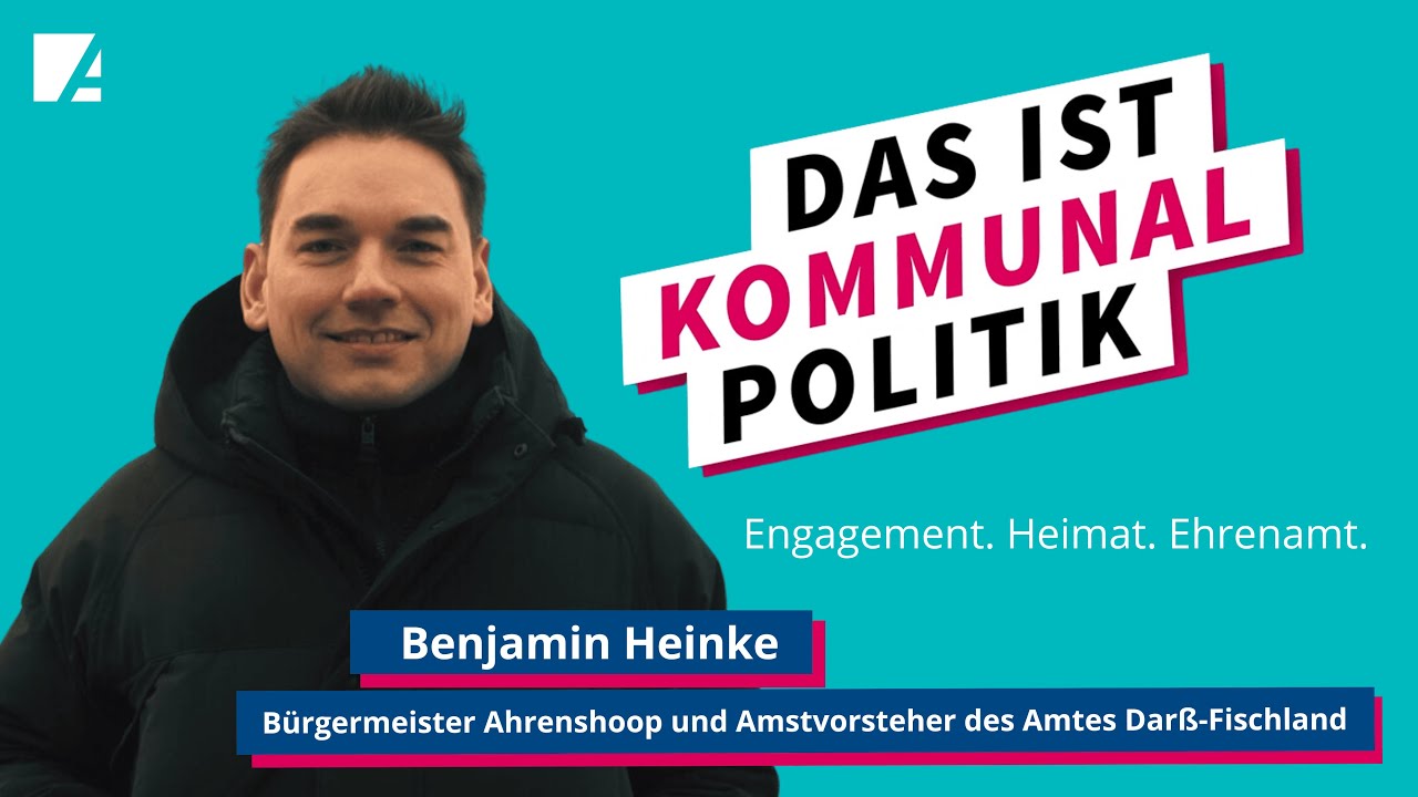 Kommunalpolitik: Bürgermeister Benjamin Heinke - YouTube