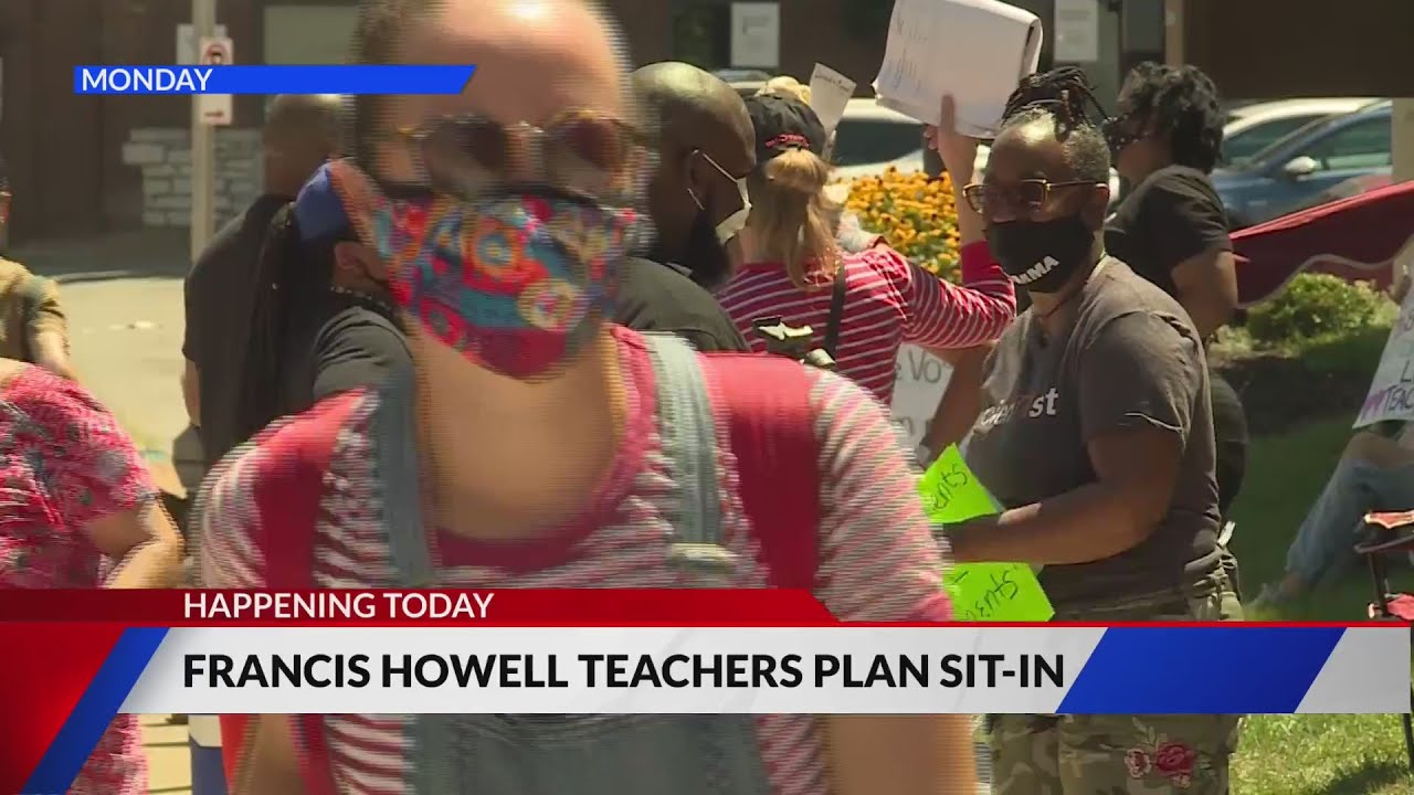 Teachers plan sit-in protesting the reopening of Francis Howell schools ...