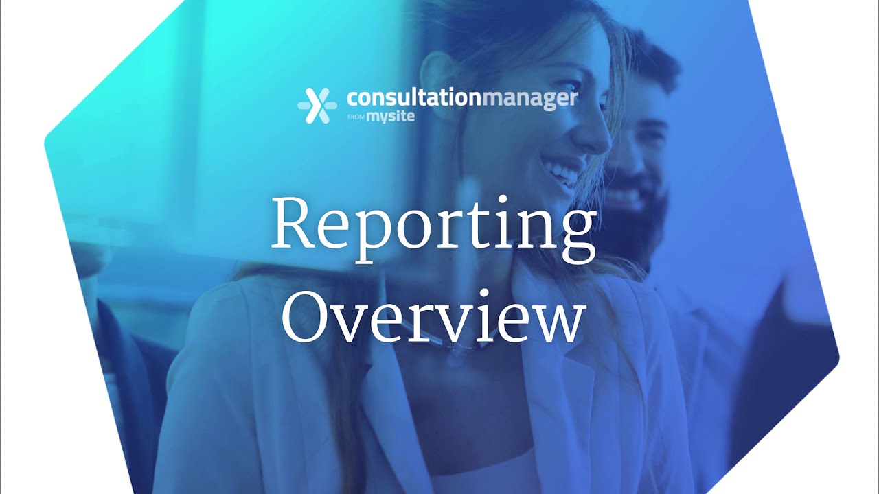 No.8 - Reporting Overview - Consultation Manager Training Video - YouTube
