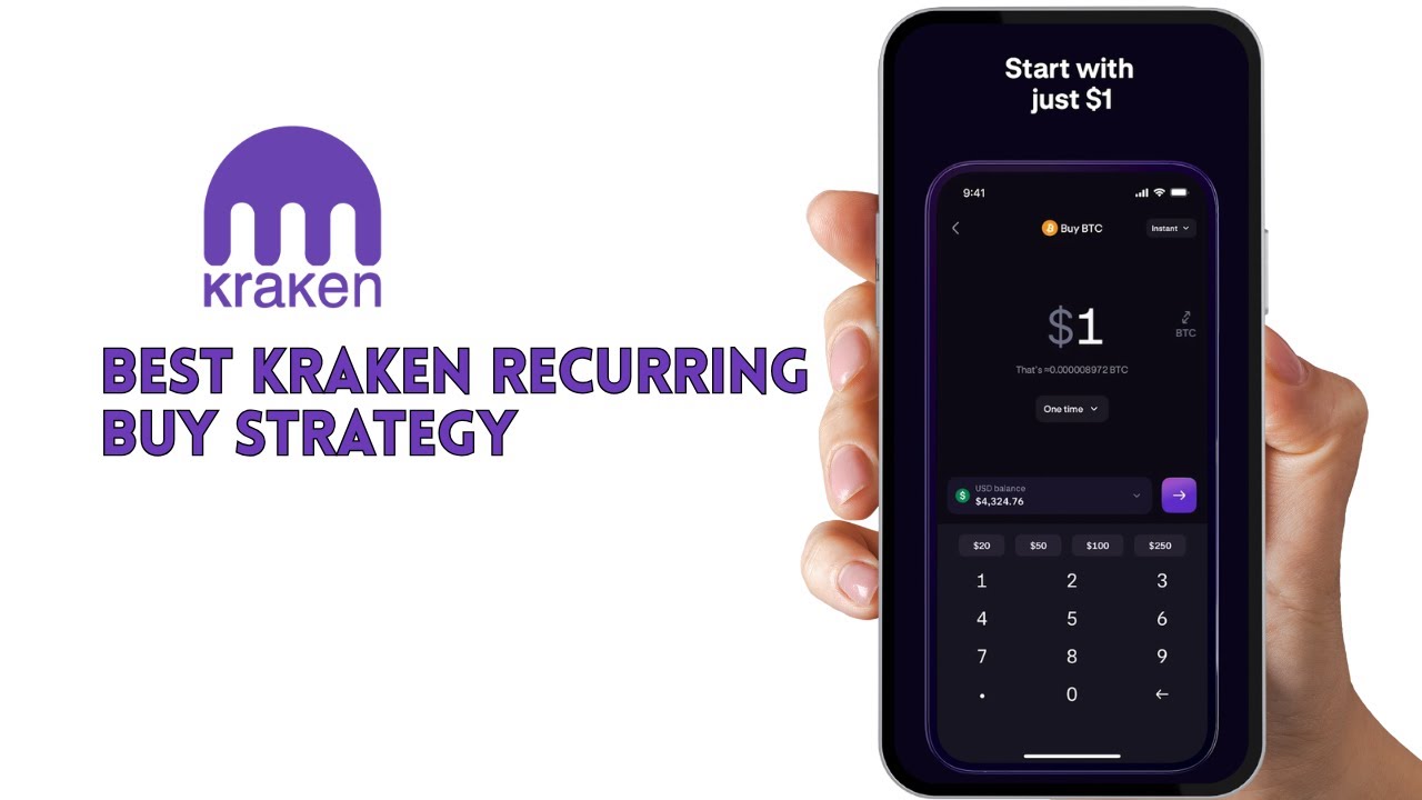 Best Kraken recurring buy strategy - YouTube