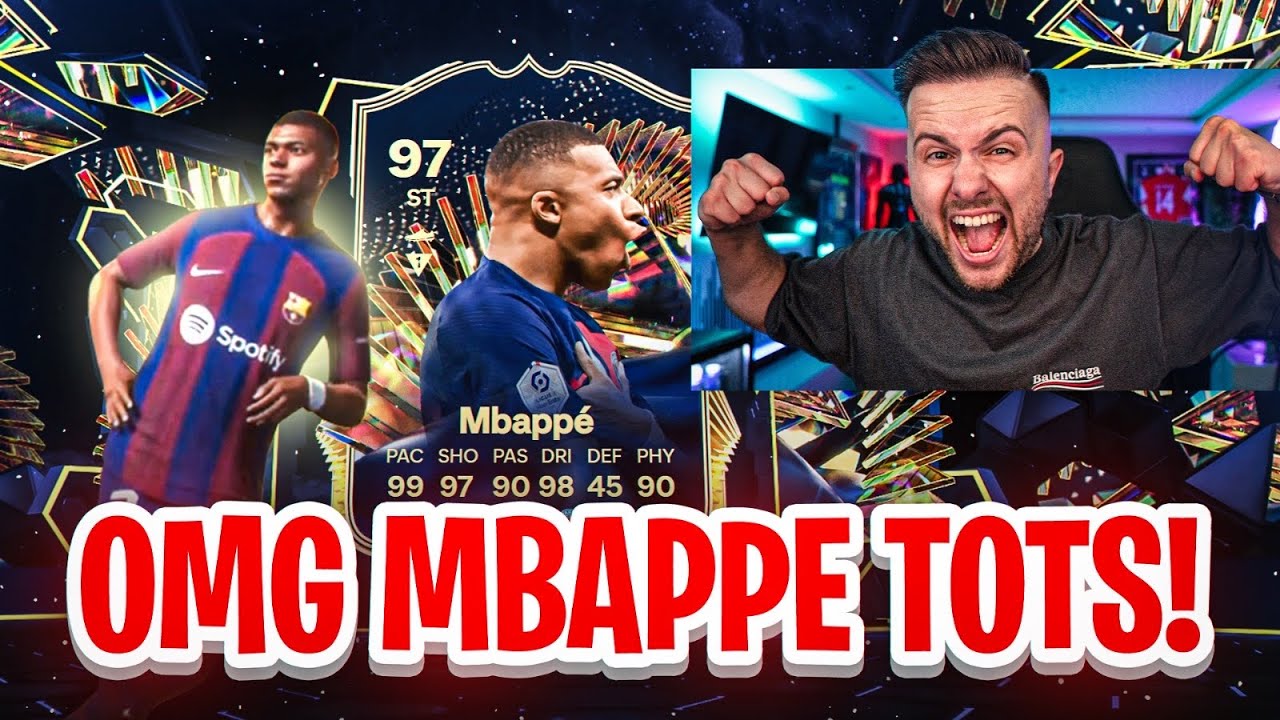 OMG!! Ich habe KYLIAN MBAPPE TOTS GEZOGEN 😳💸 - YouTube