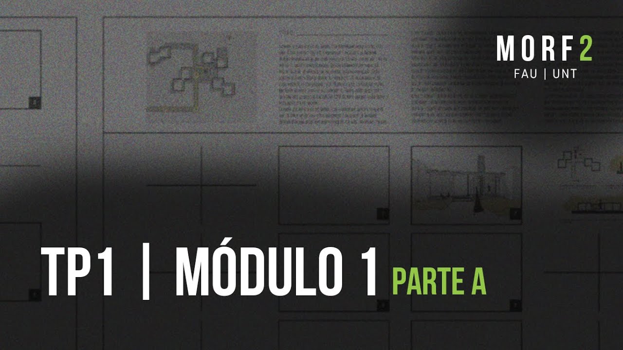 morf2 | tp1 | módulo 1 | parte A - YouTube