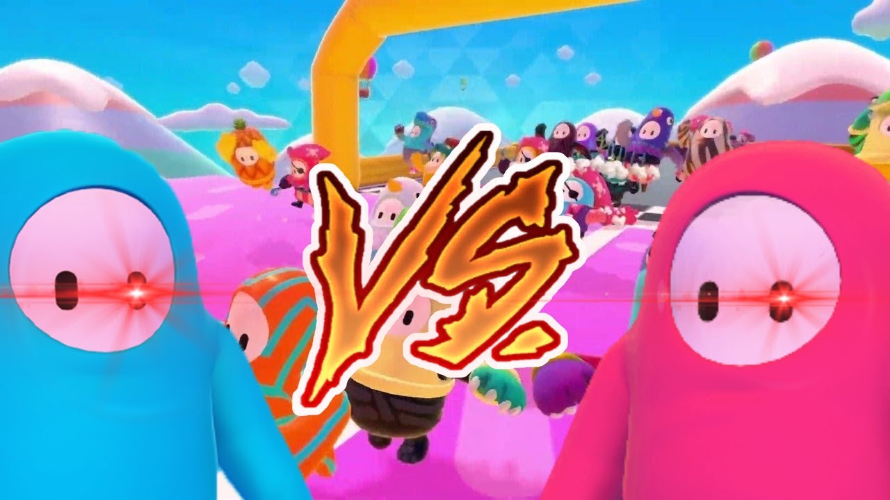 Fall Guys Pink VS Blue.EXE - YouTube