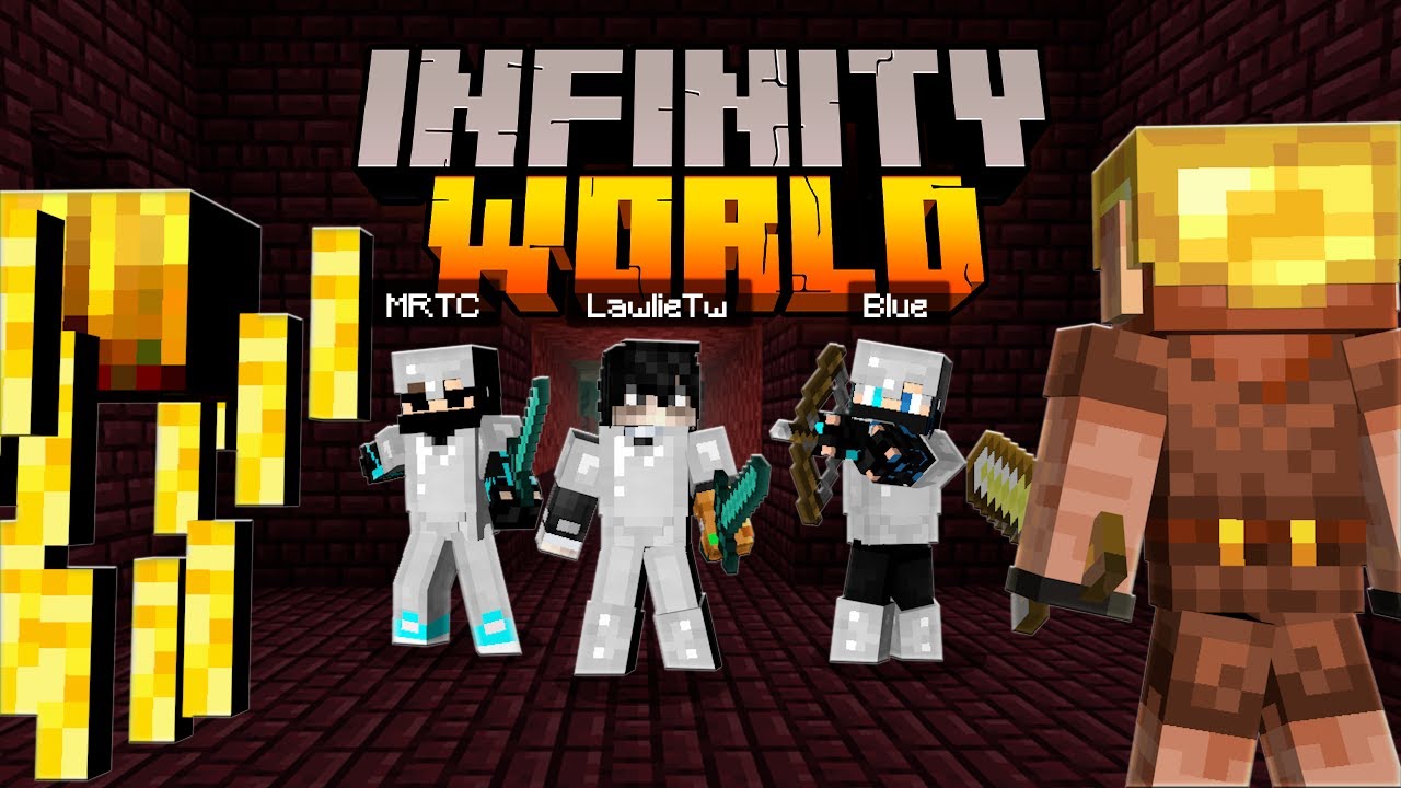 🔥 Invadimos a FORTALEZA do NETHER no Minecraft! - Infinity World #5 ...