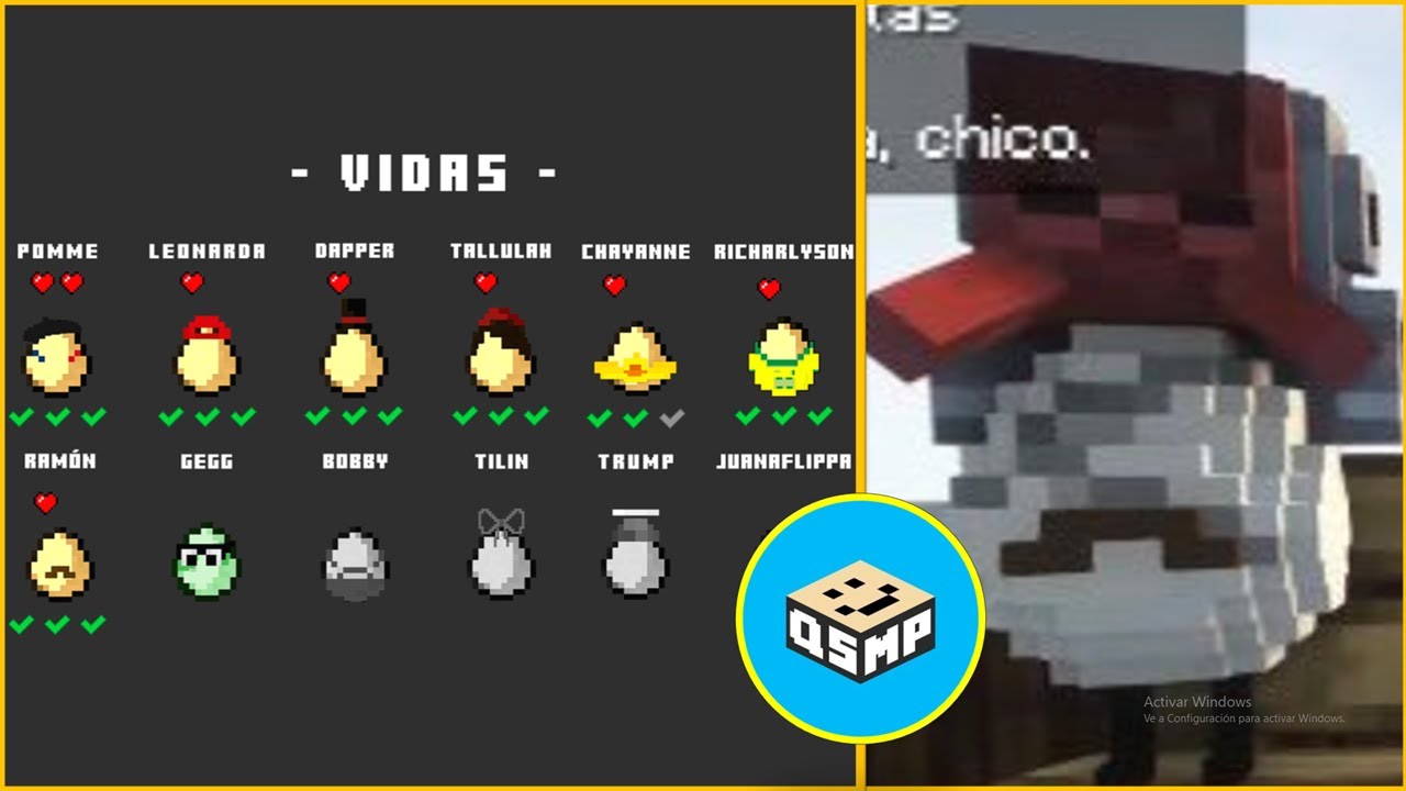 RAMON SE VUELVE EN EL HEROE DE QSMP (LISTA ACTUALIZADA) - YouTube