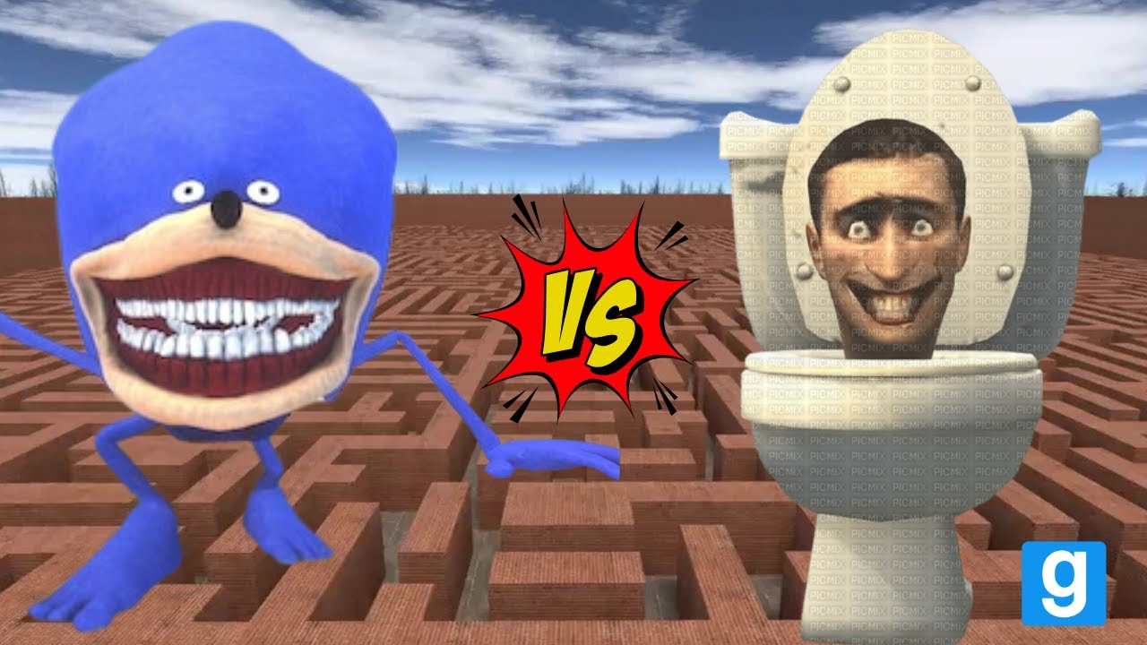 EVOLUTION OF SHIN SONIC VS SKIBIDI TOILET 🚽 In MAZE Garry's Mod - YouTube