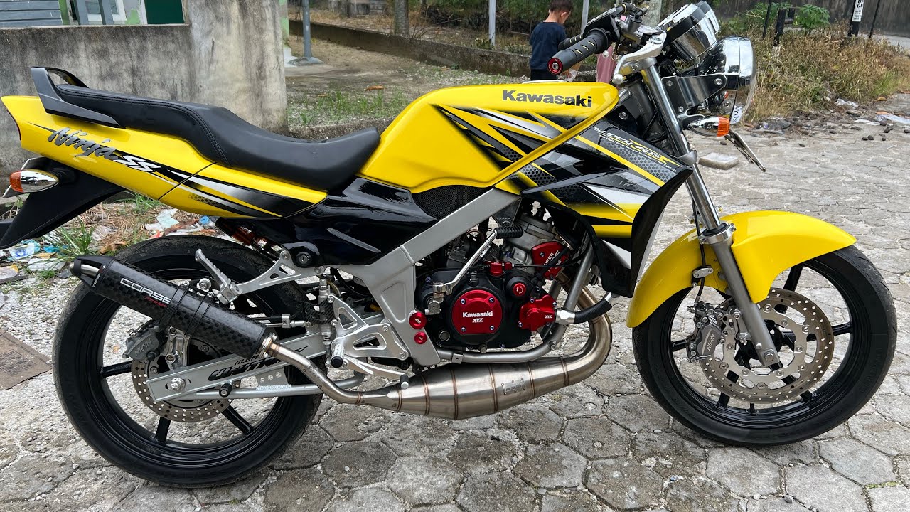 kawasaki ninja ss kuning full hedon #kawasaki #ninja #trending #ninjass ...