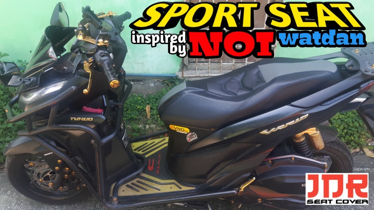 CUSTOMIZED SEAT FOR HONDA CLICK | SPORT SEAT INSPIRED BY NOI WATDAN ...