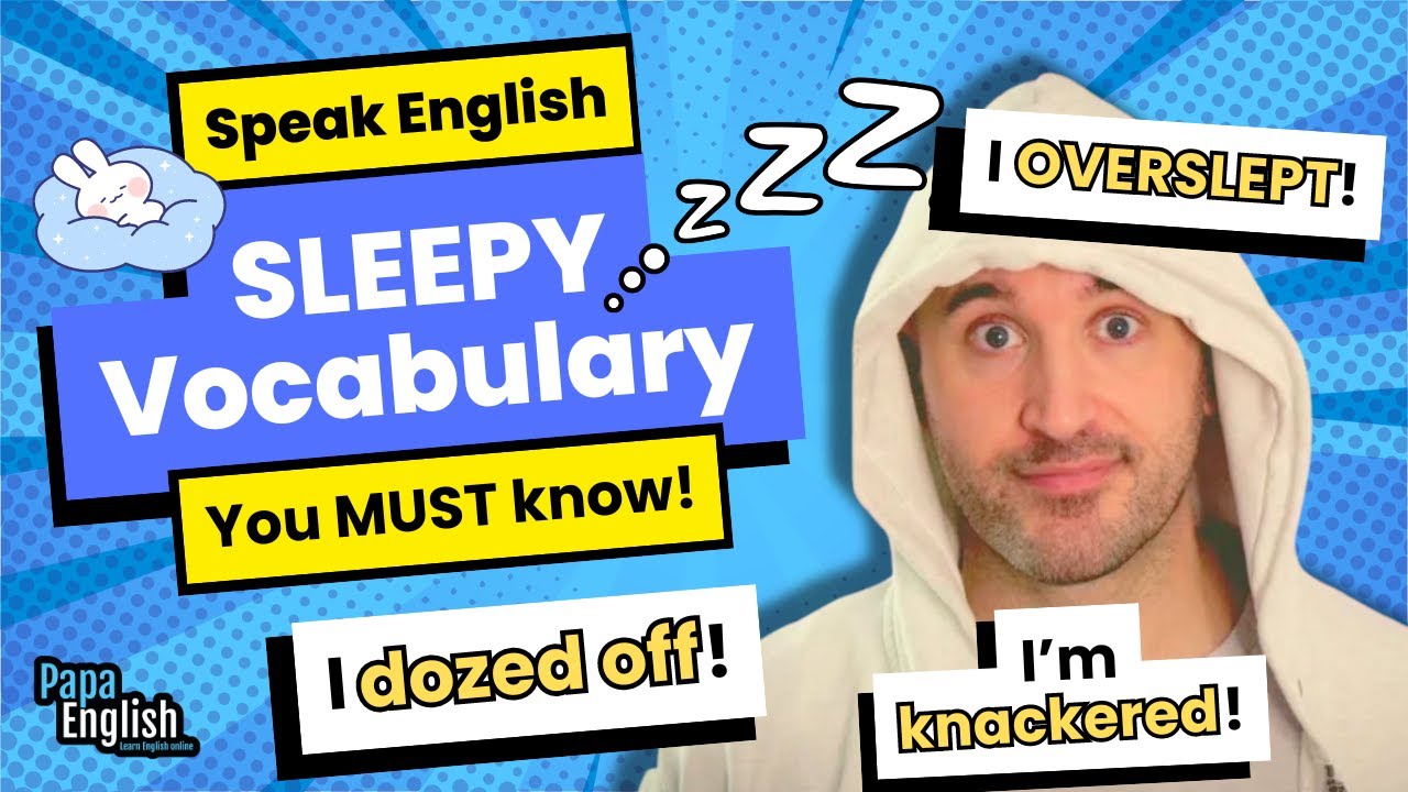 Learn Common Sleep Vocabulary in English | British vs. American Terms ...