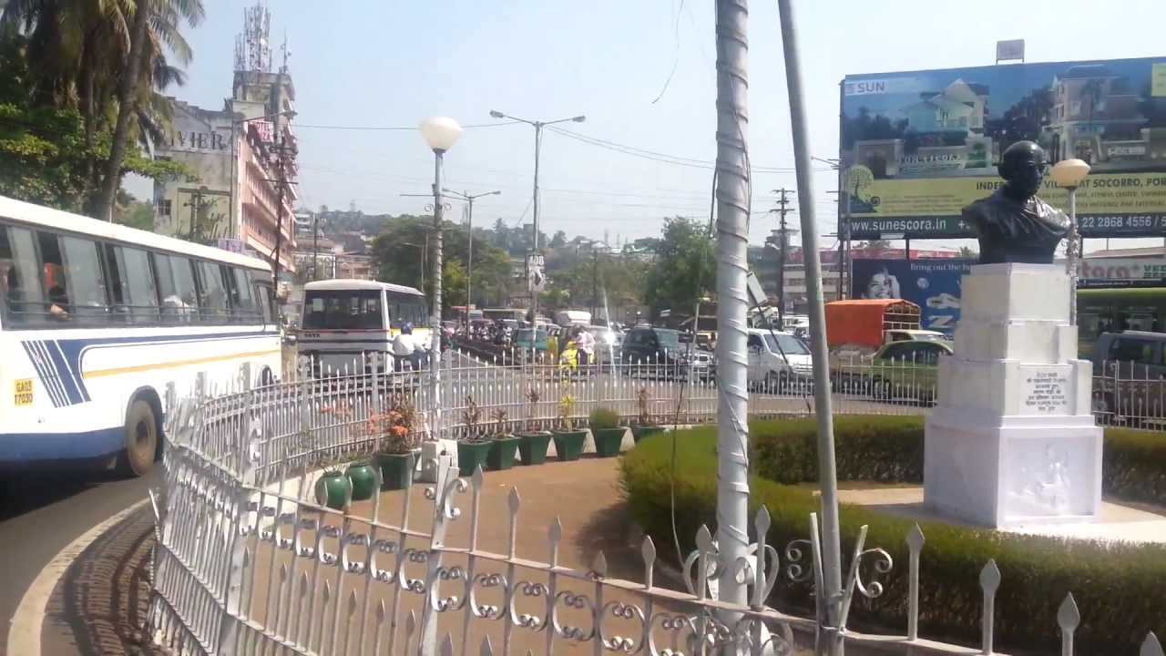Interesting Mapusa Goa bus ride! - YouTube