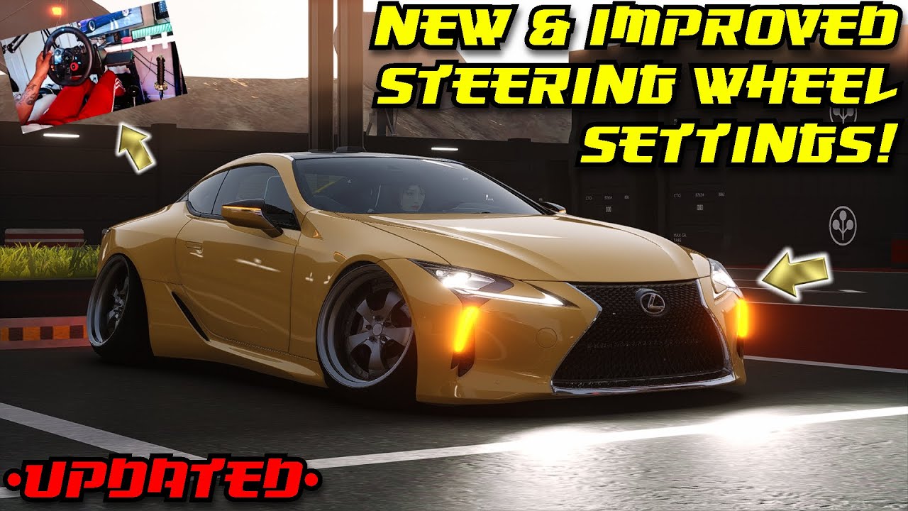 BEST & Most Professional Settings For Your Sim Racing Steering Wheel ...