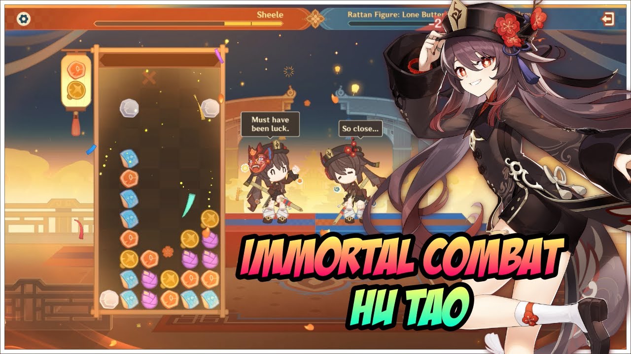 Immortal Combat: Hu Tao (Full-Force Faceoff) - Springtime Charms Event ...