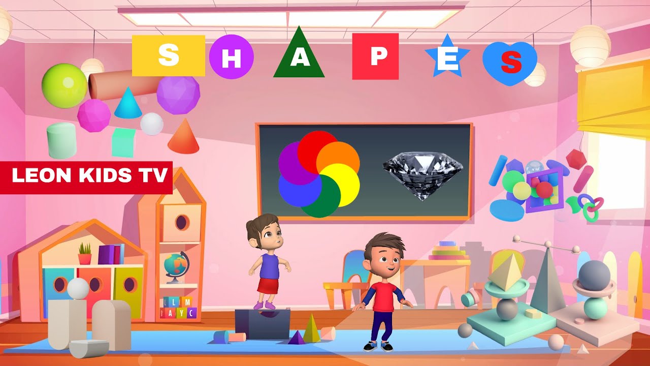 Shapes Song | Nursery Rhymes & Kids Song | Learn Shapes Fun Kids Songs ...