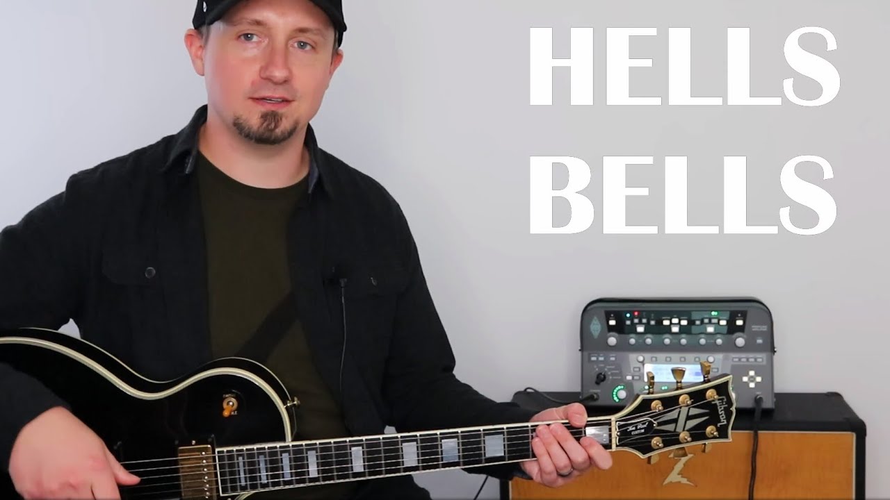 Hells Bells Guitar Lesson ACDC - YouTube