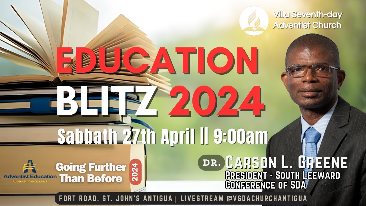 Education Blitz 2024 || Villa SDA Church Livestream || 27th Apr. 2024 ...