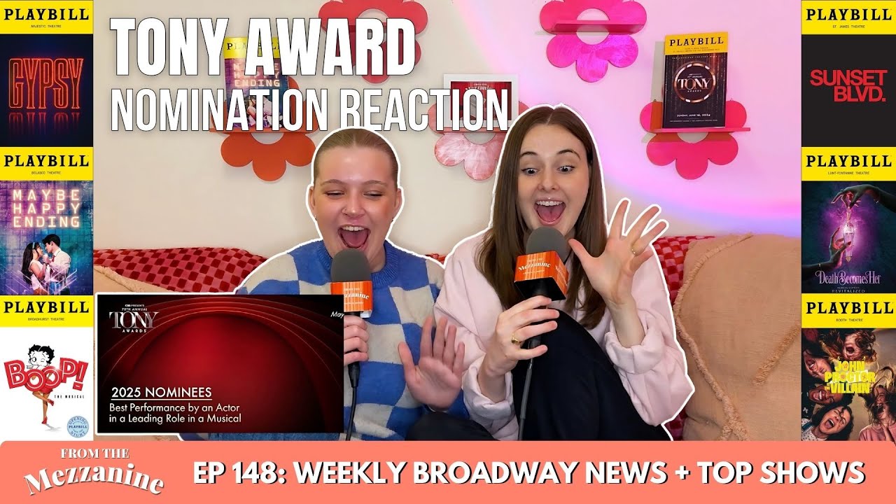 2025 Tony Awards Nomination Reaction! - YouTube