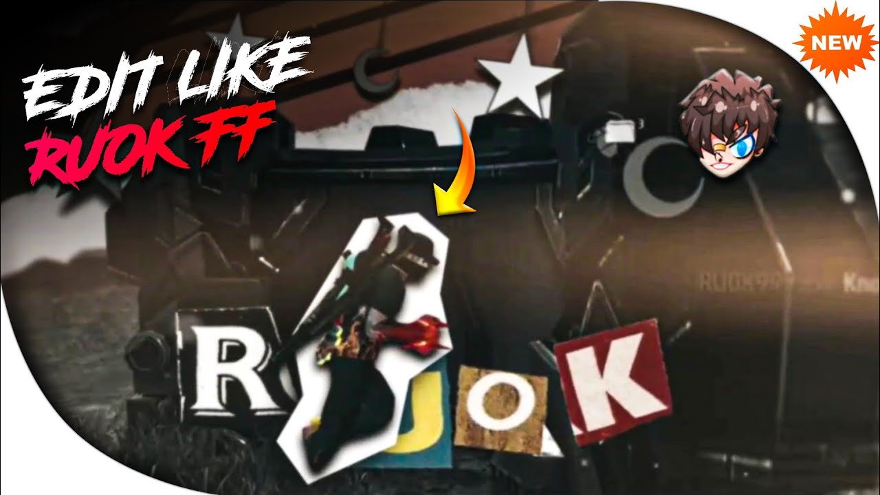 🔥ruok ff new latest montage effect tutorial||💥how to edit montage ...