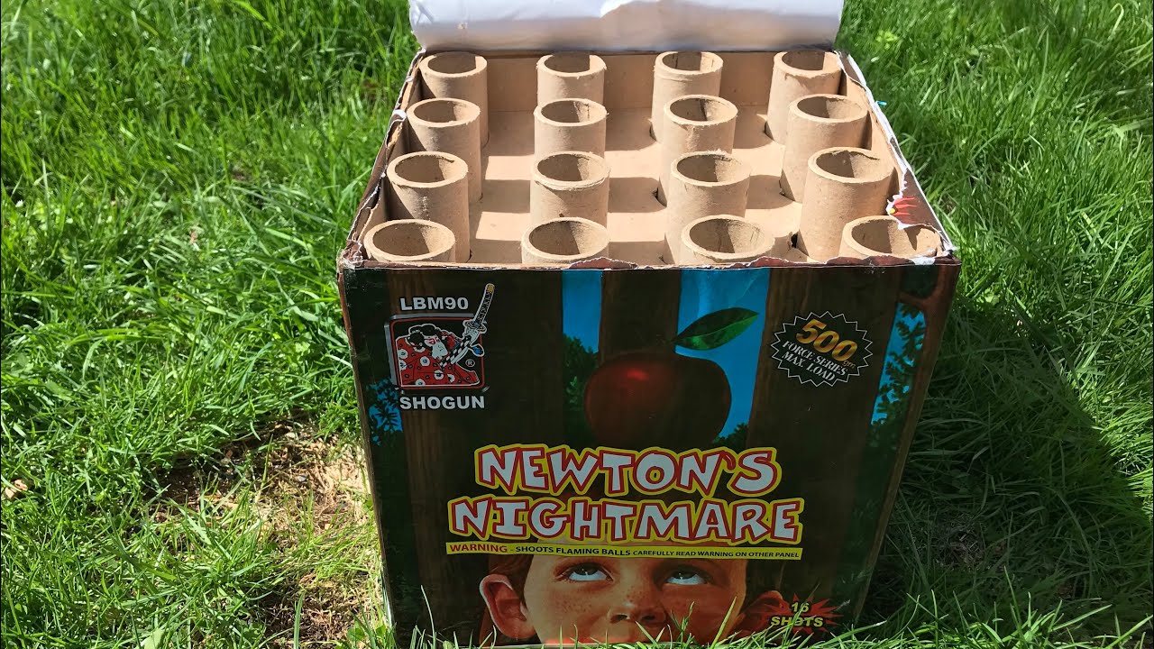 Newton’s Nightmare by Shogun Fireworks - YouTube